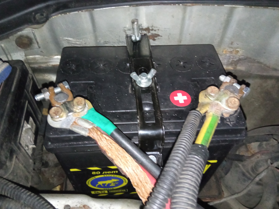 Держатель аккумулятора универсальный — Honda Civic Coupe (6G), 1,6 л ...