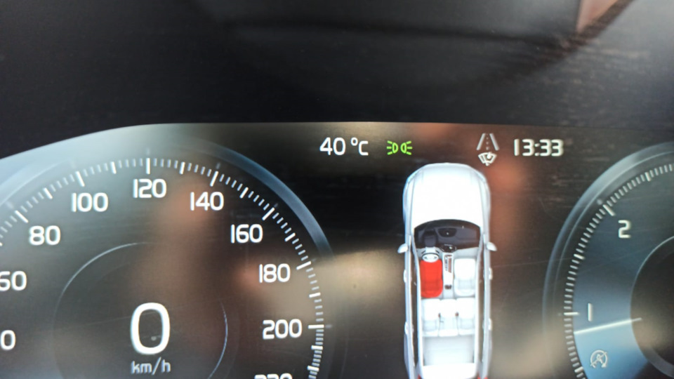 Врет датчик наружней температуры — Volvo XC90 (2G), 2 л, 2016 года ...