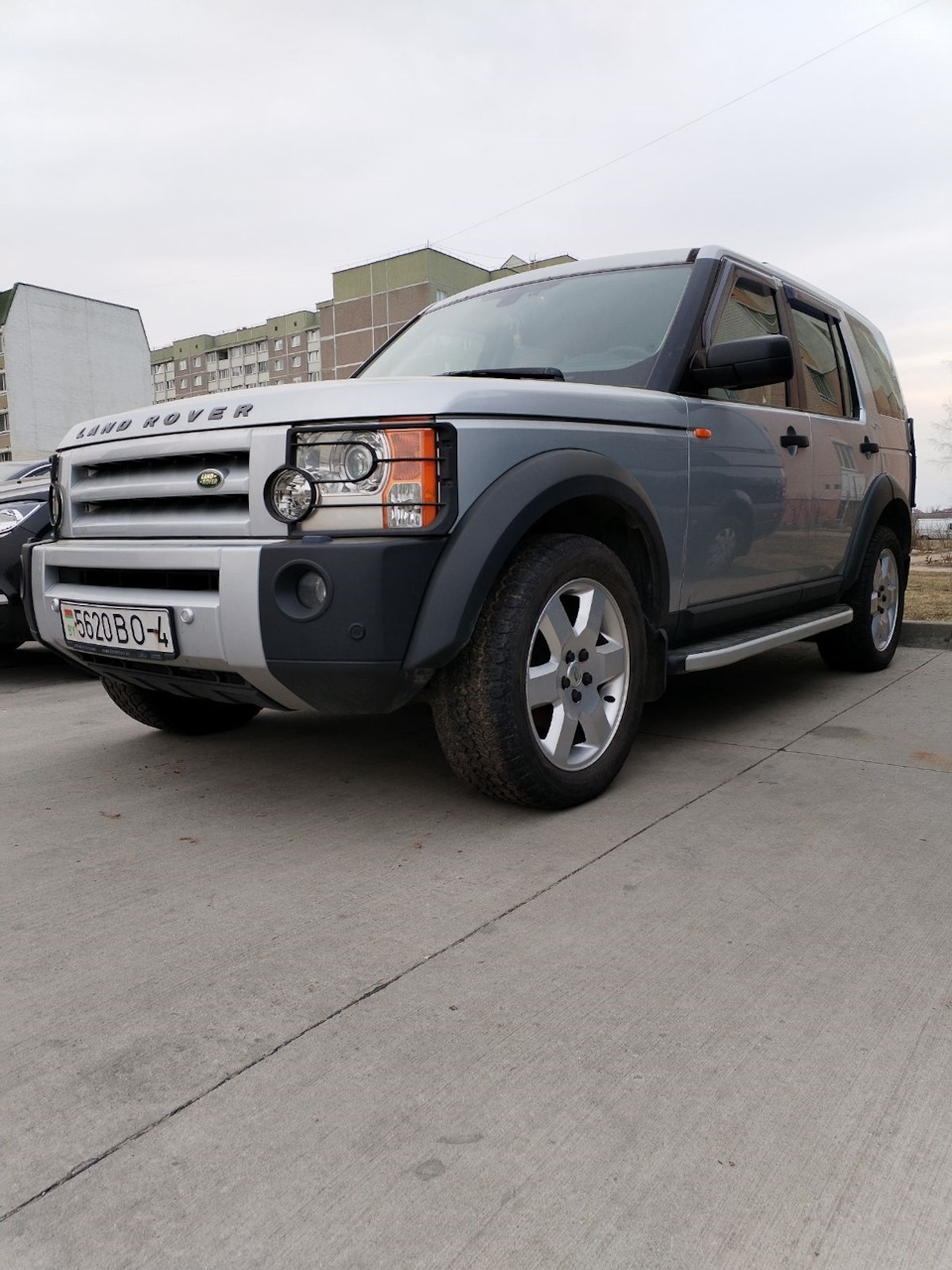 Переобувка + заглушки бампера, тормозного диска — Land Rover Discovery ...