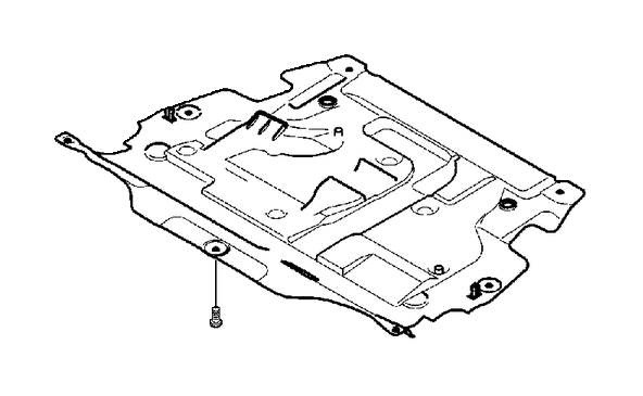 31290966 Защита двигателя Volvo | Запчасти на DRIVE2