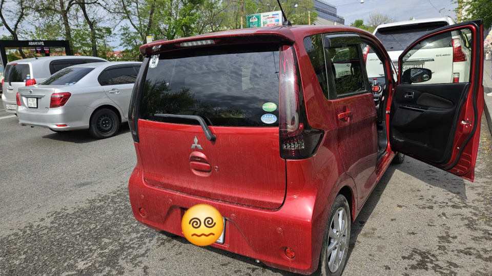 19.05.2024г. 10:00 начало перегона. — Mitsubishi eK-Wagon (3G), 0,7 л, 2018 года | покатушки ...