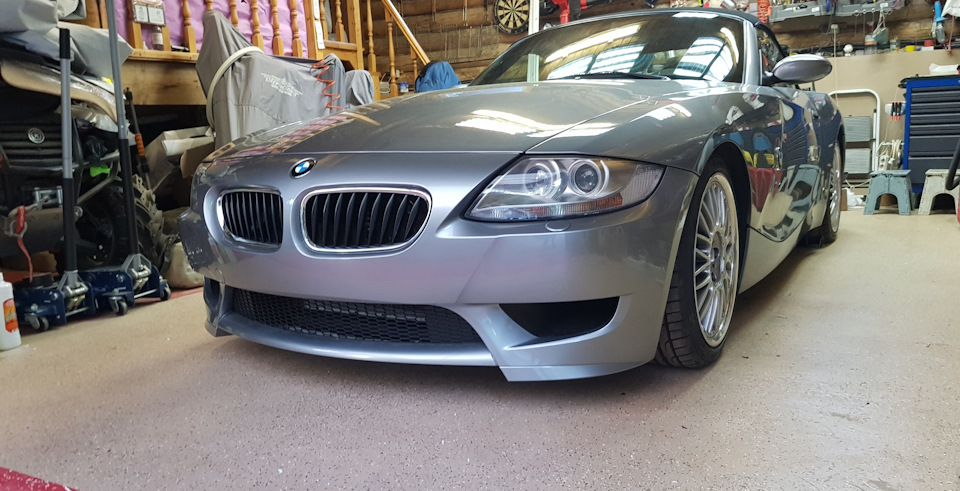 ///M Передний бампер — BMW Z4 (E85), 3 л, 2006 года | тюнинг | DRIVE2