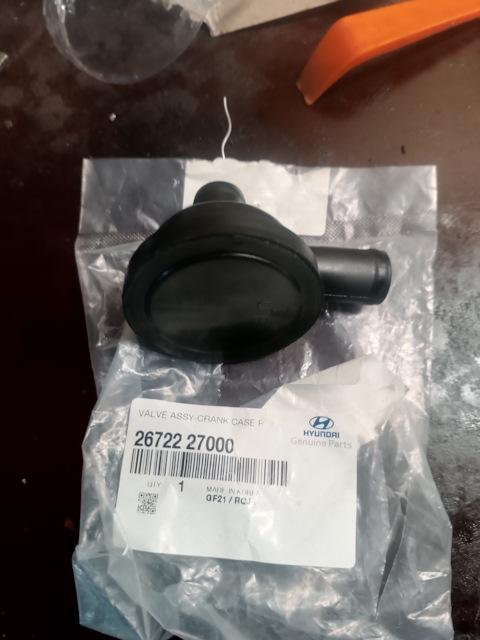 2672227000 Обратный клапан вентиляции картера двигателя KIA HYUNDAI ...