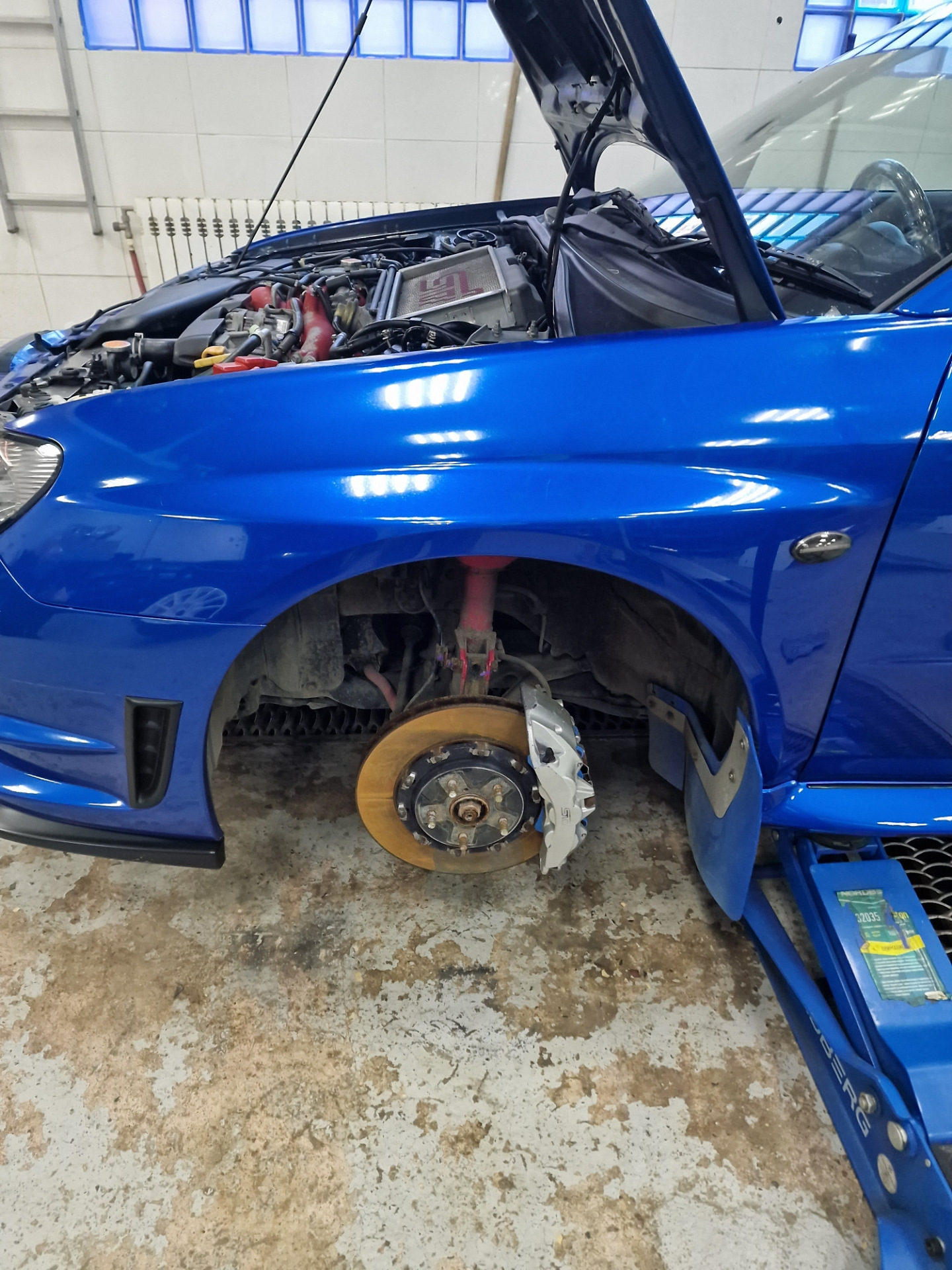 Приведение в сток и новая GDB — Subaru Impreza WRX STI (GD), 2 л, 2004 года | тюнинг | DRIVE2