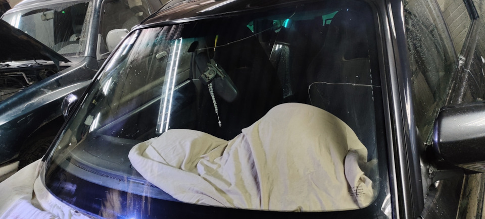 Замена лобового стекла на LEMSON — Subaru Forester (SG), 2 л, 2006 года ...