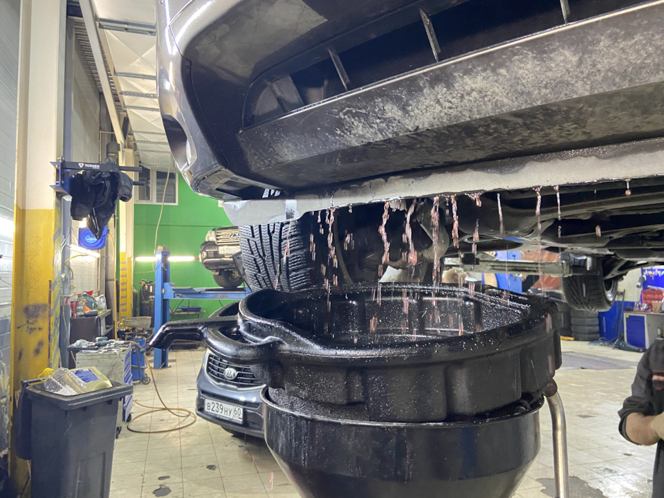 Масло акпп и антифриз. — Volkswagen Touareg (2G), 3,6 л, 2013 года ...