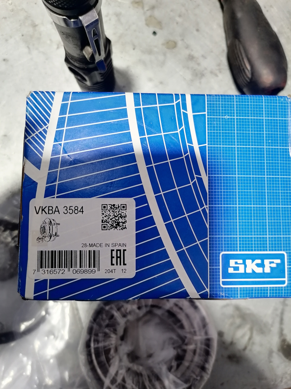 VKBA3584 Комплект подшипника ступицы колеса SKF | Запчасти на DRIVE2