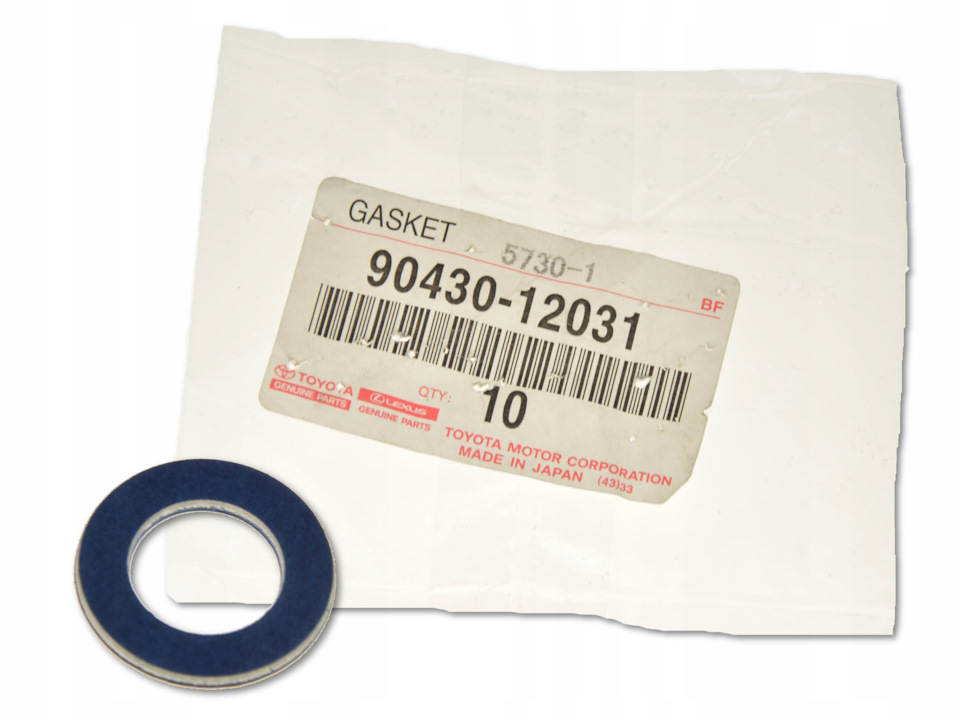 9043012031 Шайба сливной пробки TOYOTA LEXUS | Запчасти на DRIVE2