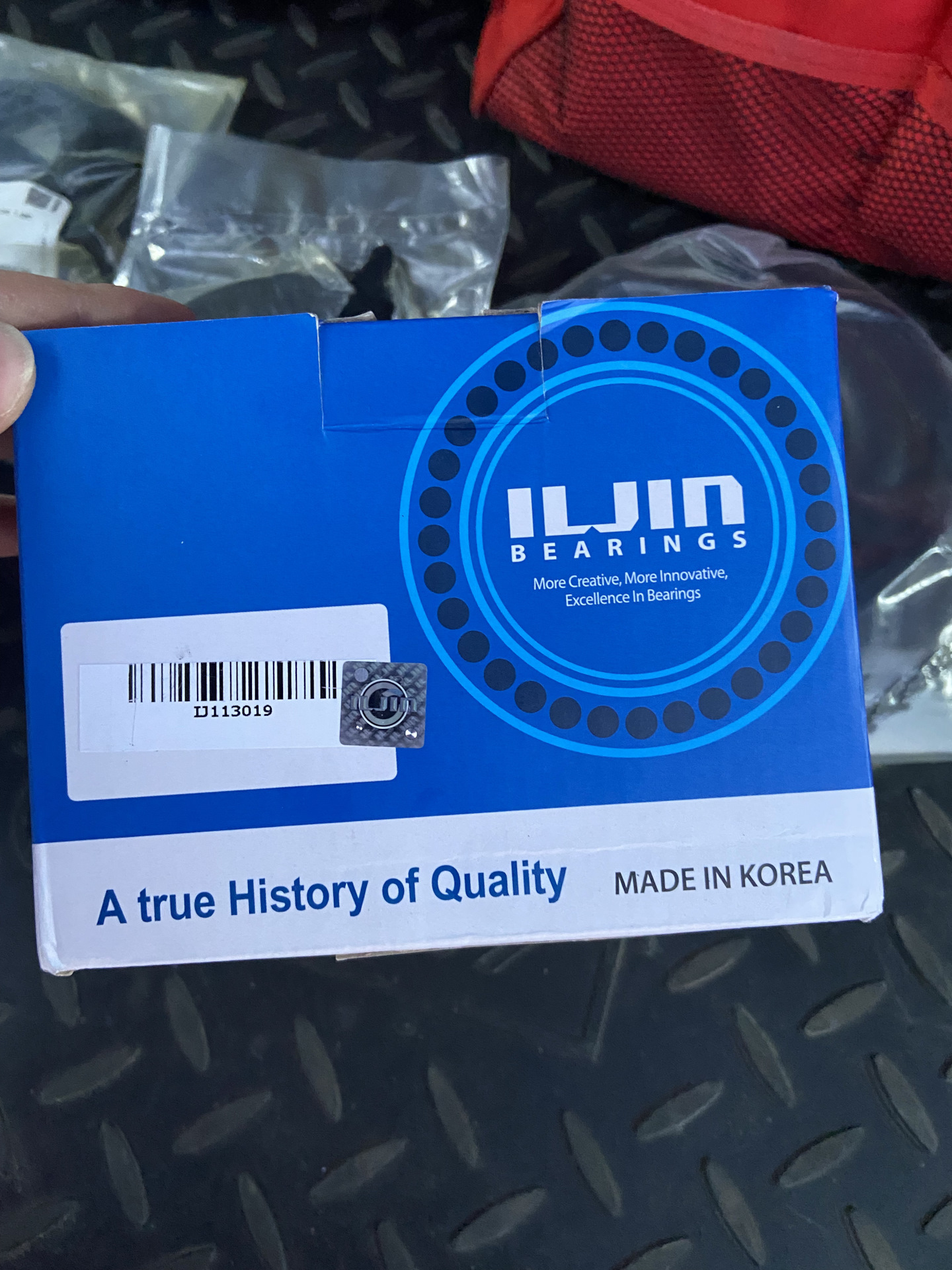 Ступичный, опорный и резинки под пружины. — Opel Antara, 2,4 л, 2007 ...