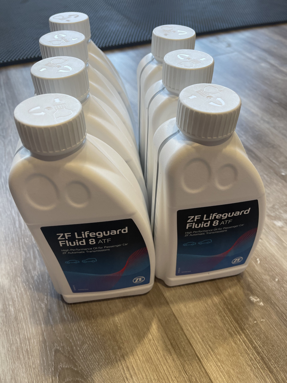 Большое ТО, замена трансмиссионных масел — Audi Q7 (2G), 3 л, 2016 года ...