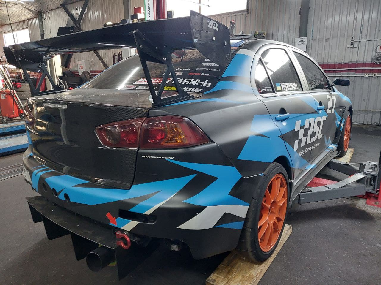 Подготовка и результат четвертого этапа RTR Time Attack — Mitsubishi ...