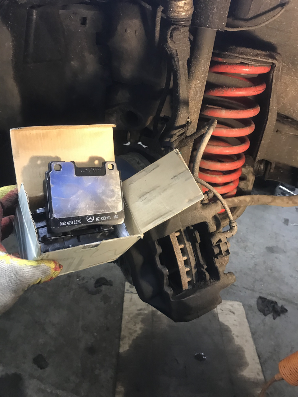 С/запись колодки, форсунки — Mercedes-Benz S-Class (W140), 3 л, 1997 ...