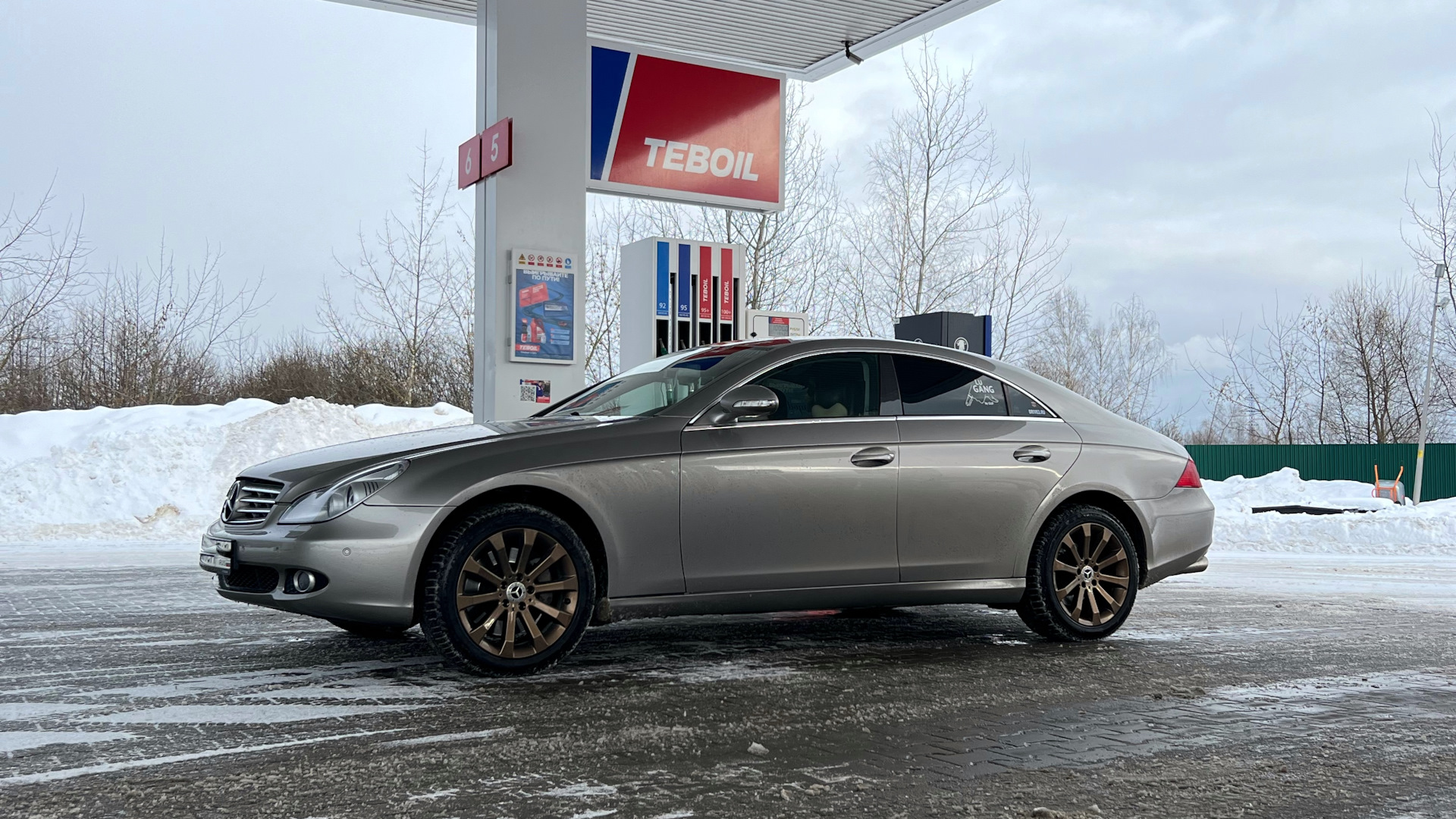 Mercedes-Benz CLS (W219) 3.5 бензиновый 2005 | Бублик 說 на DRIVE2