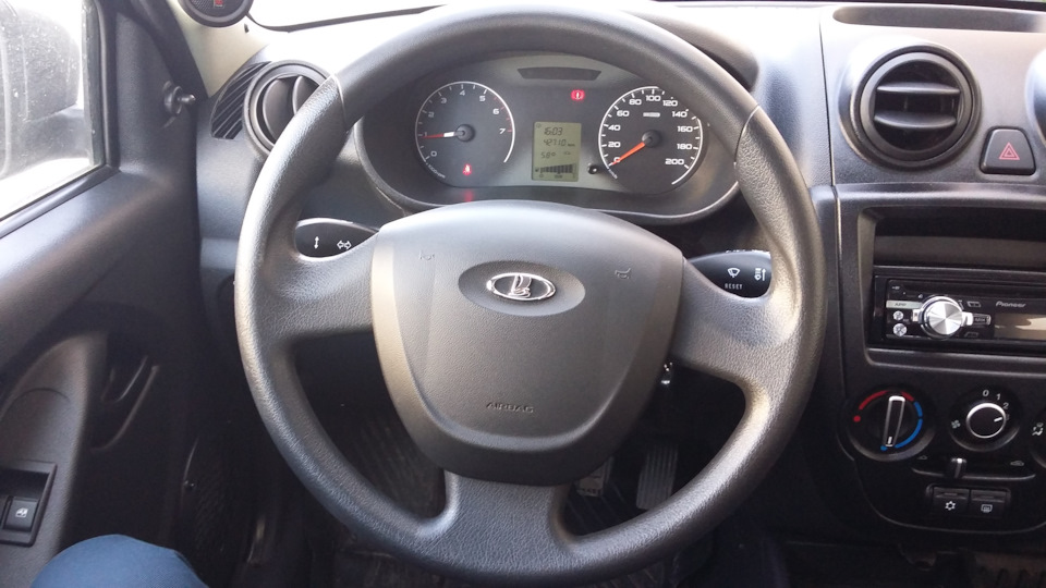 Доработки по салону. В общем и в целом E2 — Lada Granta, 1,6 л, 2016 ...