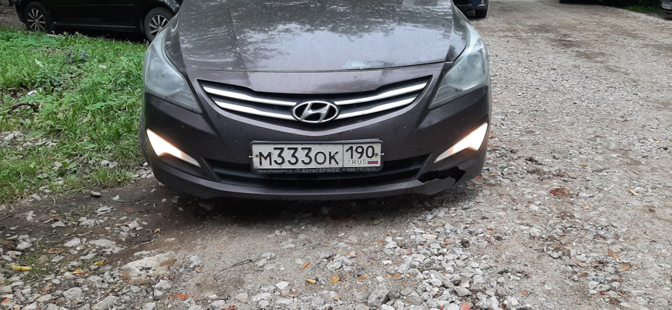 Лампочки в ДХО — Hyundai Solaris (1G), 1,6 л, 2014 года | своими руками ...