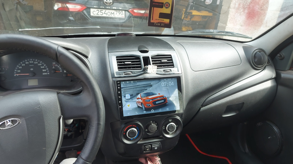 2 din в Калину 1 — Lada Калина Универсал (1G), 1,6 л, 2010 года ...