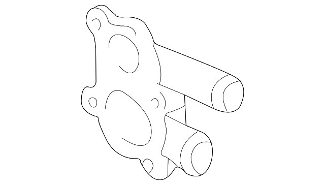 2562026020 КОРПУС ТЕРМОСТАТА KIA HYUNDAI | Запчасти на DRIVE2