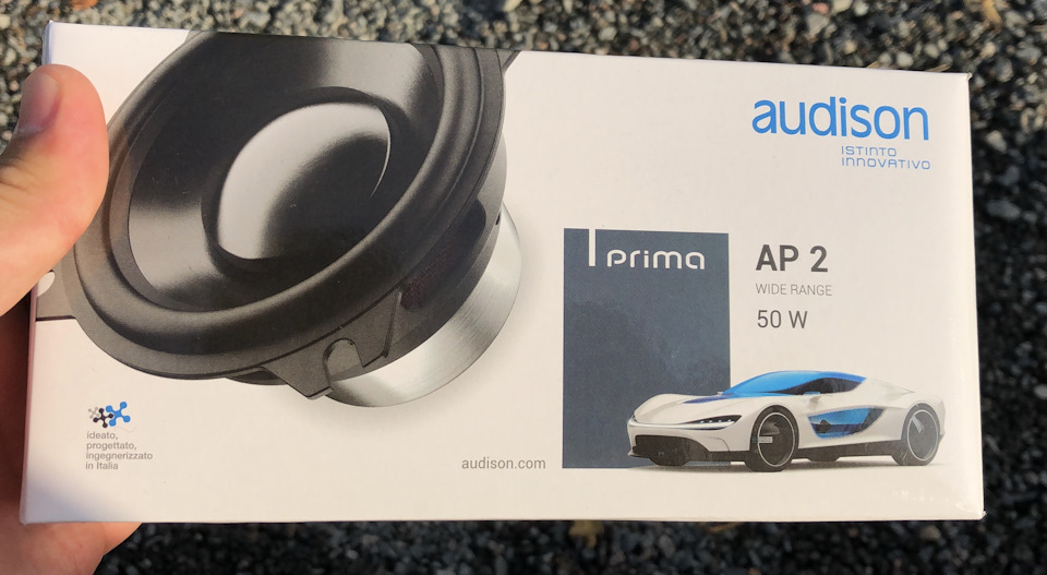 Широкополосная акустика Audison Prima AP2, временные поворотные подиумы ...