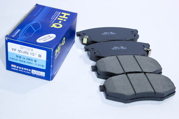 Колодки задние — Hyundai Tucson (JM), 2 л, 2007 года | своими руками ...