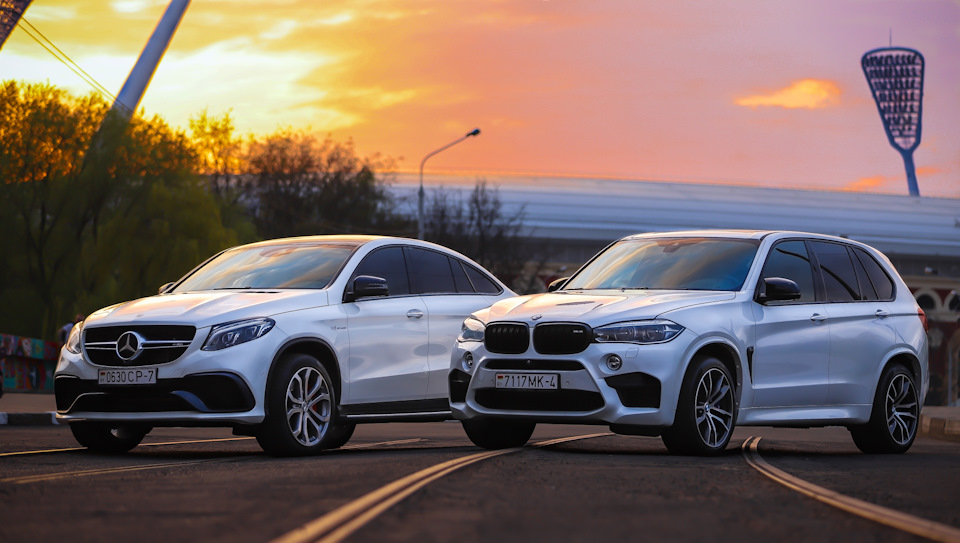 Photosession: BMW X5M & MERCEDES GLE 63 AMG — DRIVE2
