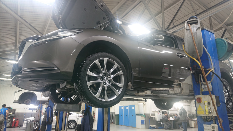 ТО-3, обновление ПО магнитолы и замена термостата по гарантии. — Mazda ...