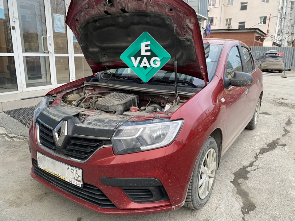 Renault Logan Sandero 2 K7M "2019 чиптюнинг + евро2 — E-VAG на DRIVE2