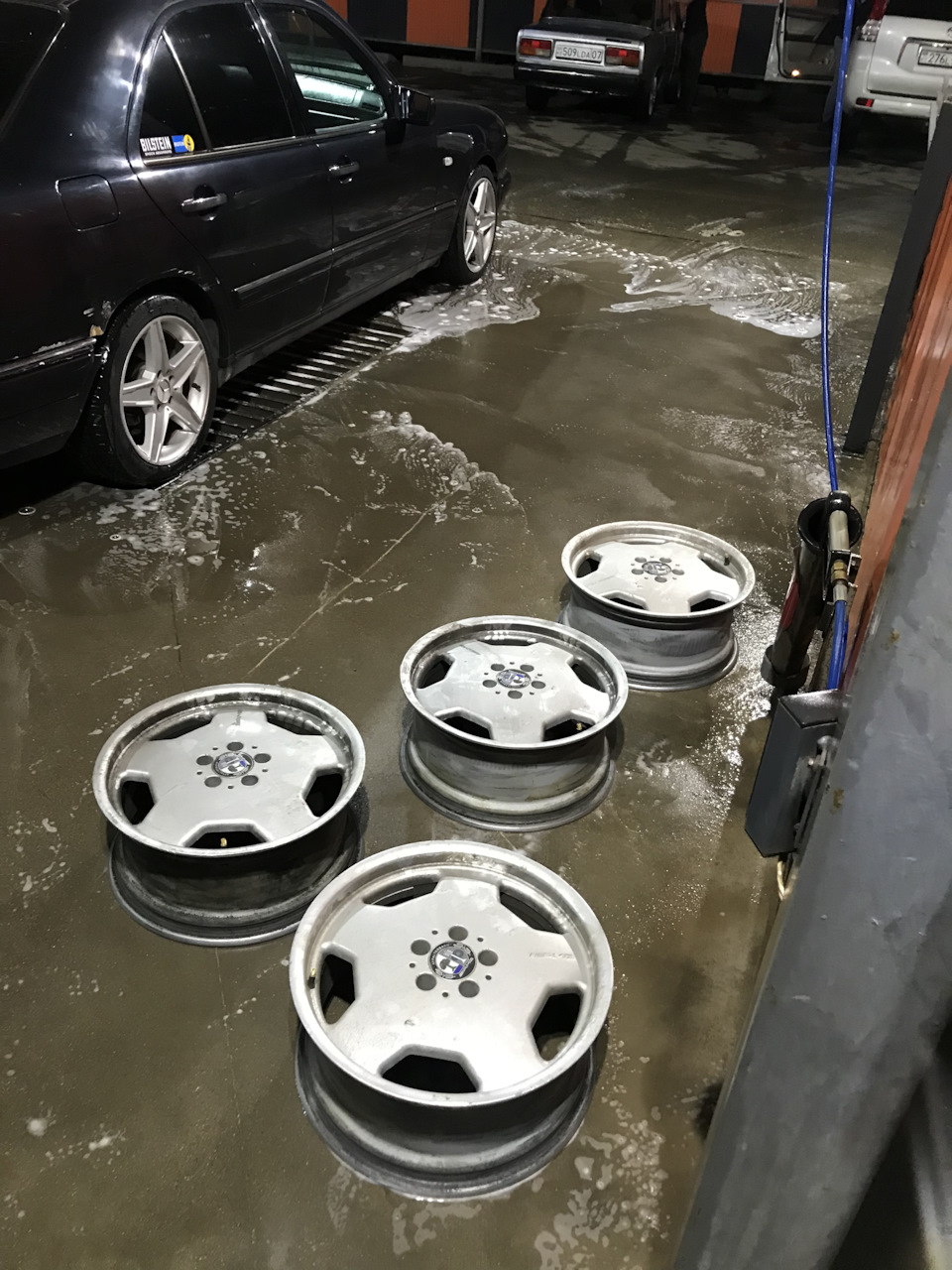 AMG Monoblock — Mercedes-Benz E-Class (W210), 2,3 л, 1996 года ...