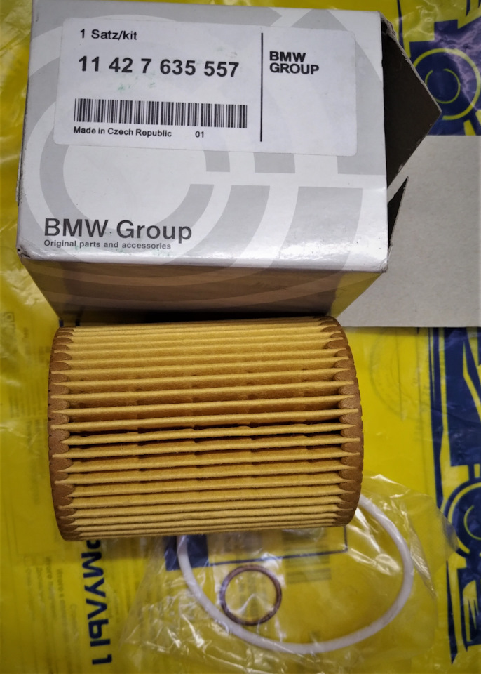 11427635557 Фильтр масляный BMW | Запчасти на DRIVE2