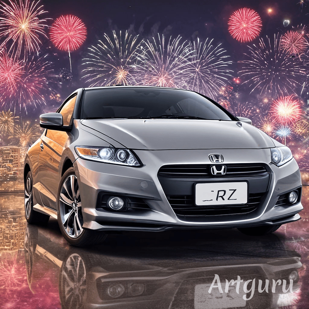 С новым годом! — Honda CR-Z, 1,5 л, 2012 года | просто так | DRIVE2