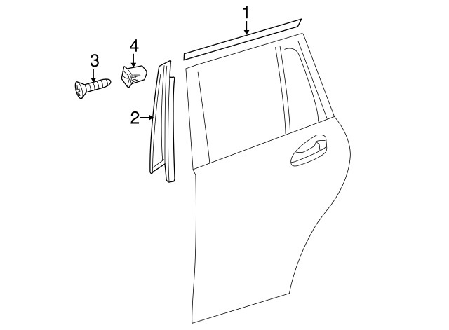 A2537353501 Накладка окна двери Mercedes | Запчасти на DRIVE2