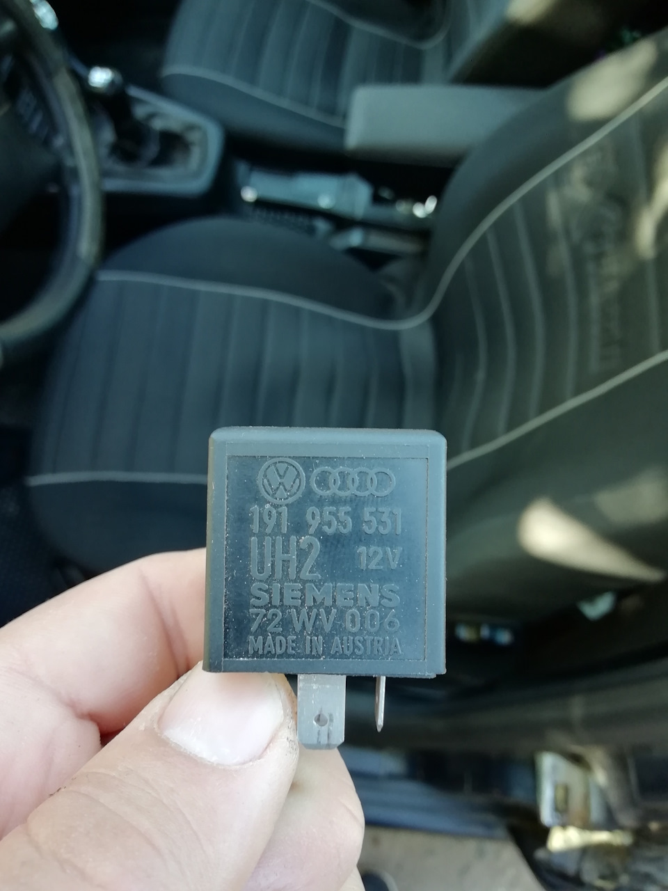 191955531 Реле стеклоочистителя / AUDI, SEAT, SKODA, VW 74~ VAG ...