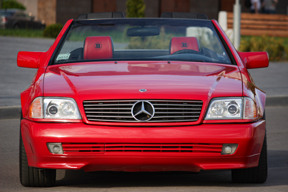 Фотографии 500SL Signal Red — Mercedes-Benz SL-Class (R129), 5 л, 1992 ...