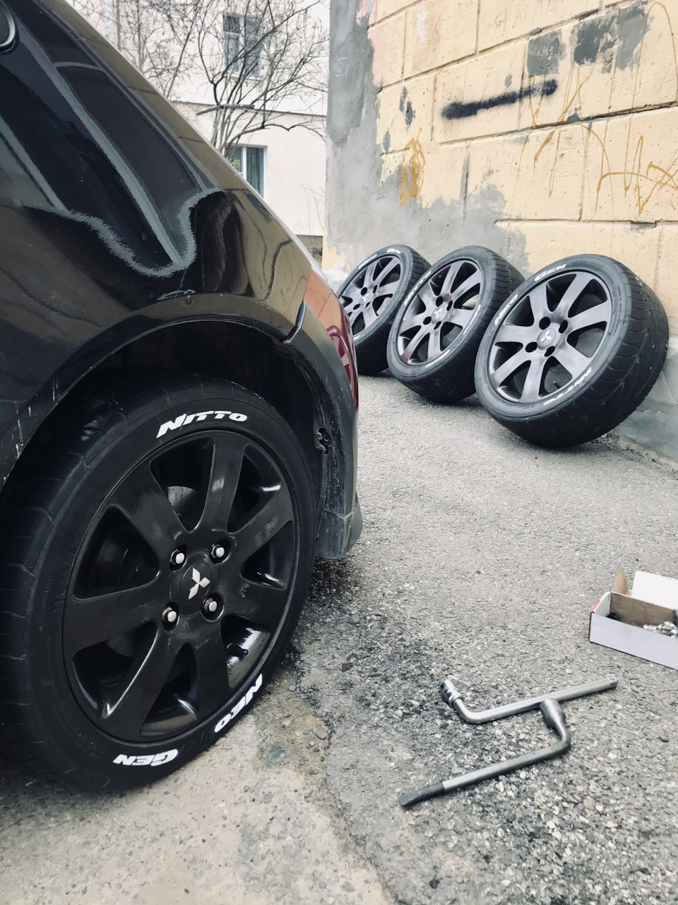 Шины. Старт нового сезона. — Mitsubishi Colt VI, 1,5 л, 2006 года ...