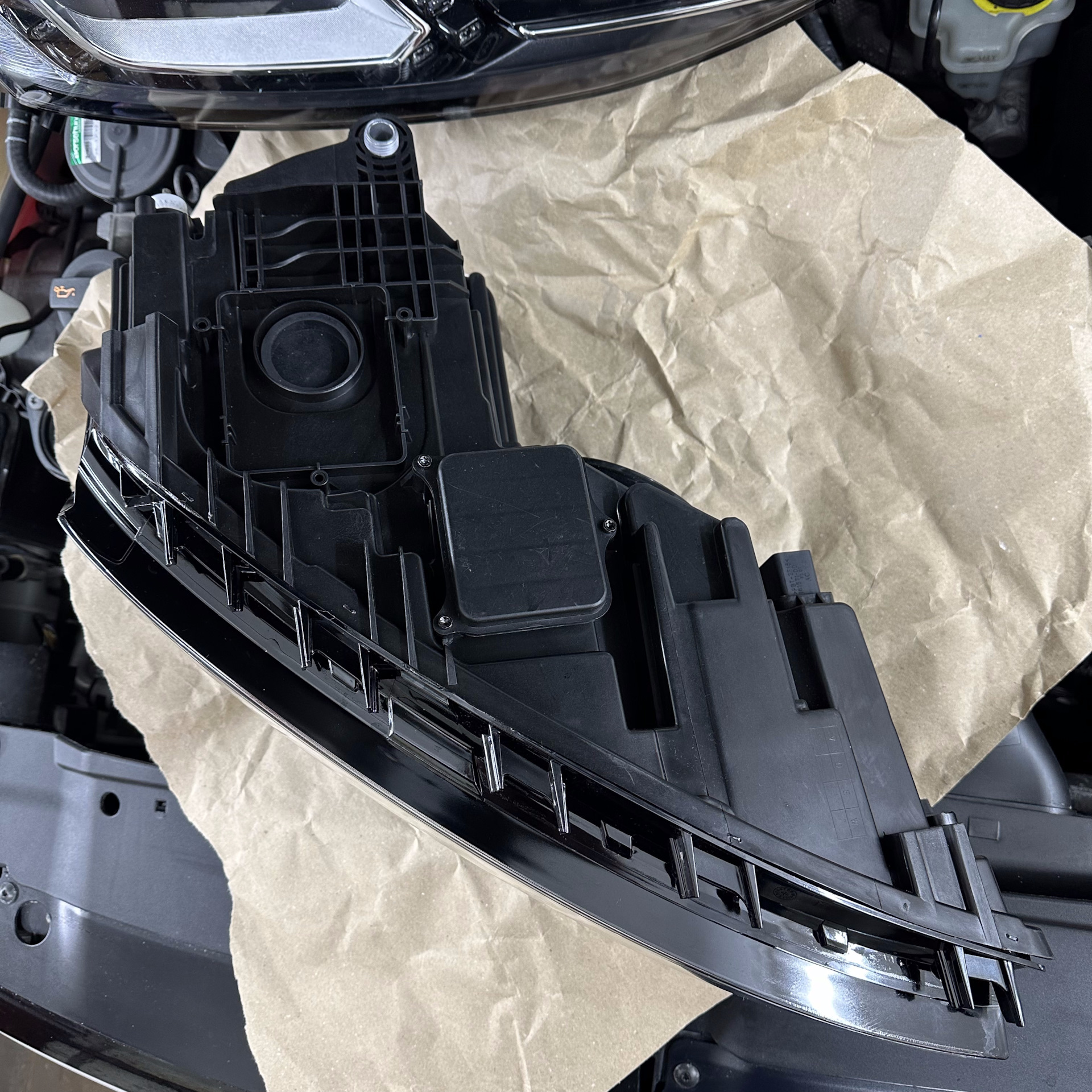 Фары Bi-led Jetta 6 — Volkswagen Jetta VI, 1,6 л, 2012 года ...