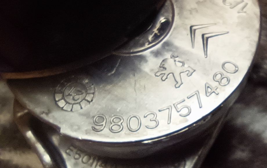 Ремень и ролики генератора — Citroen C4 Picasso (2G), 1,6 л, 2017 года ...