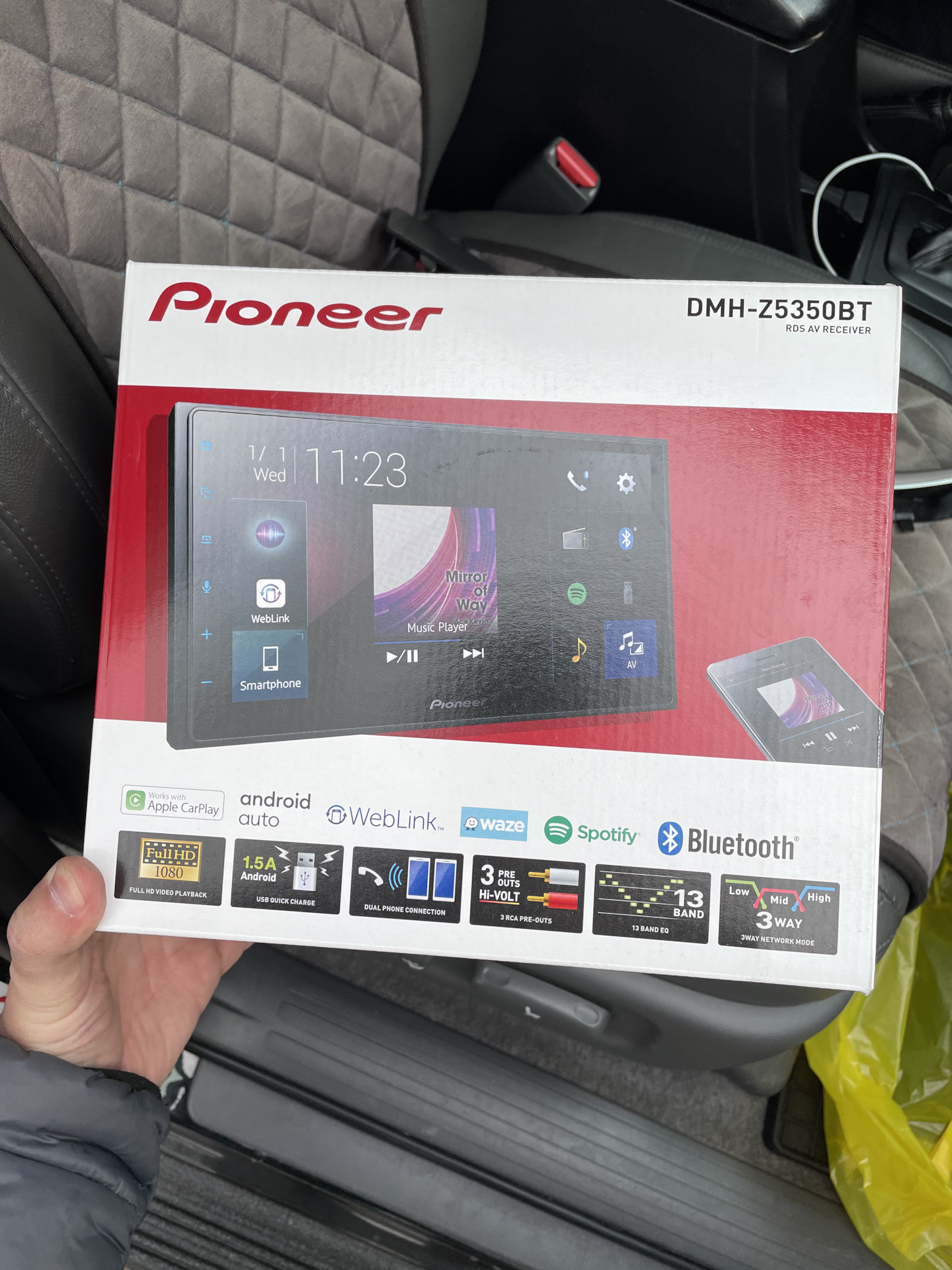 Пионер поменял на Новый пионер. — Toyota Land Cruiser Prado 120-series ...