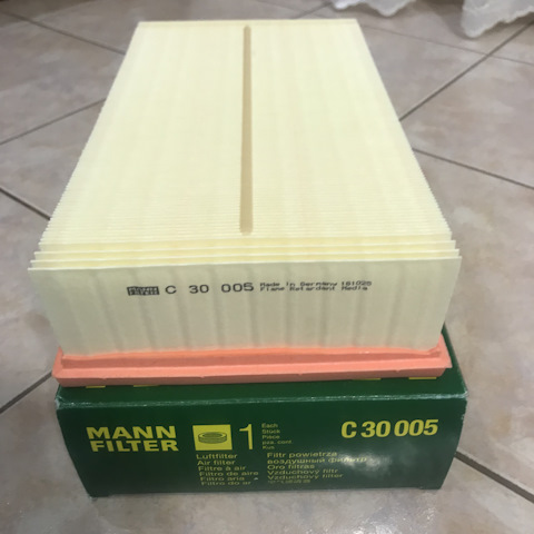 C30005 Воздушный фильтр MANN FILTER | Запчасти на DRIVE2