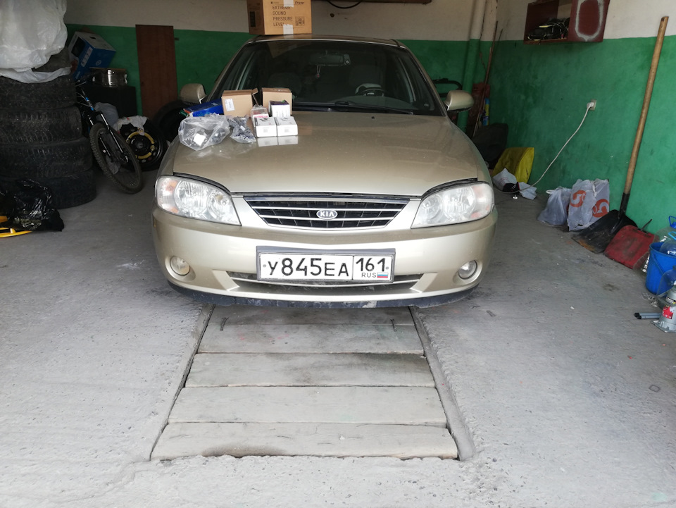 Новые Туманки и переобувка — KIA Spectra, 1,6 л, 2008 года | своими ...