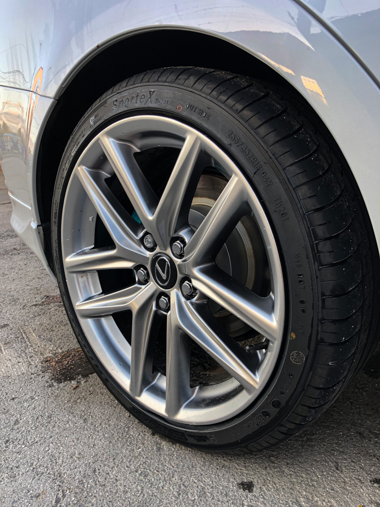 Triangle TH-201 — Lexus IS II, 2,5 л, 2008 года | шины | DRIVE2