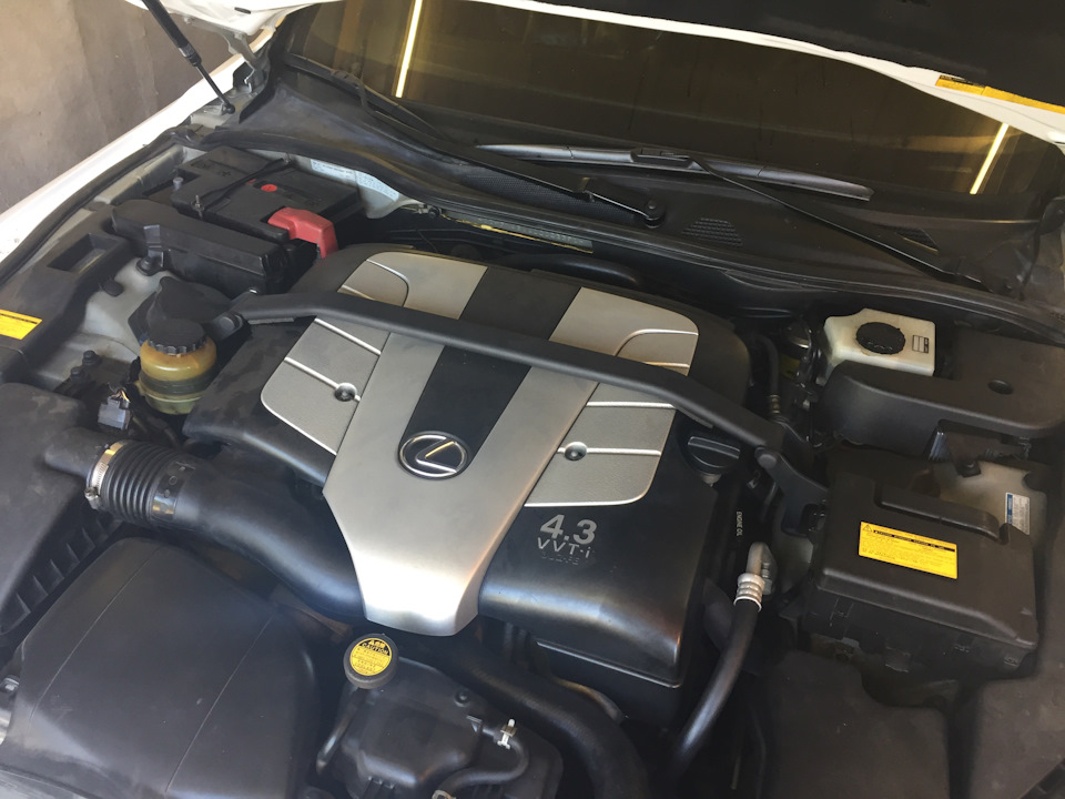 Замена клапана воздушного потребления — Lexus SC (430), 4,3 л, 2004 ...