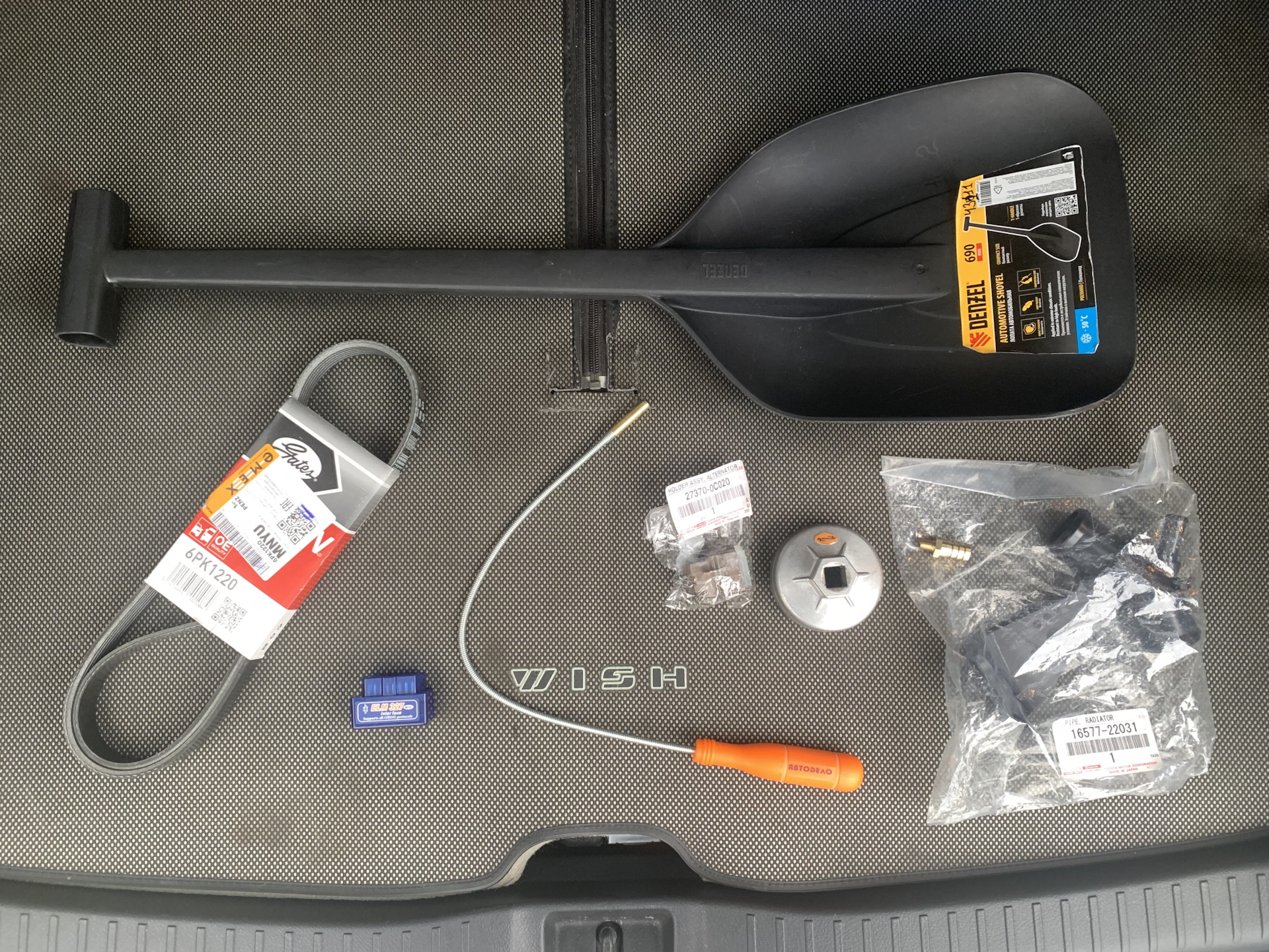 #30 Джентельменский набор вишевода 😅 — Toyota Wish (AE20), 1,8 л, 2013 ...