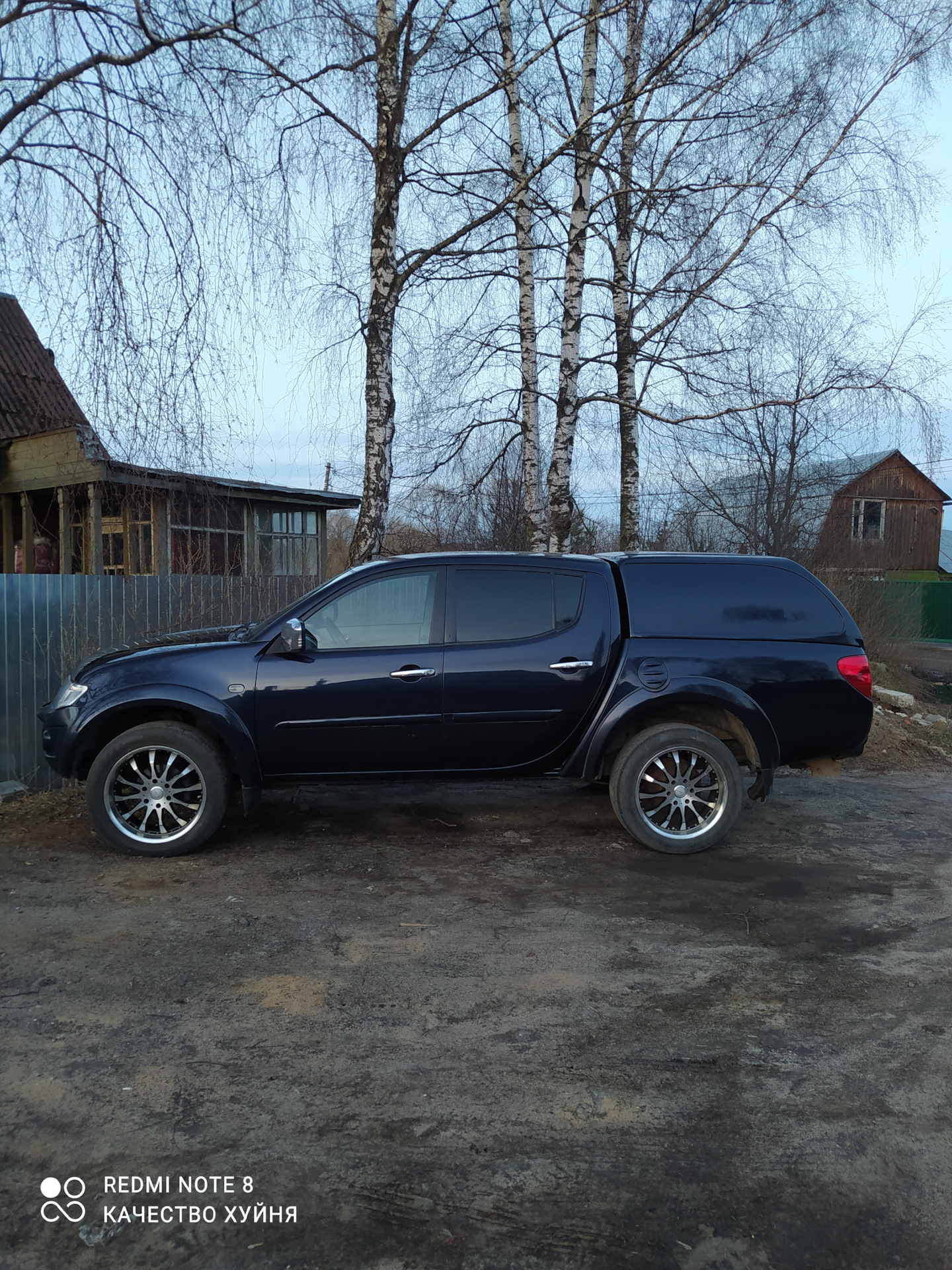 Поставил 20ые колеса на лето — Mitsubishi L200 (4G), 2,5 л, 2010 года ...