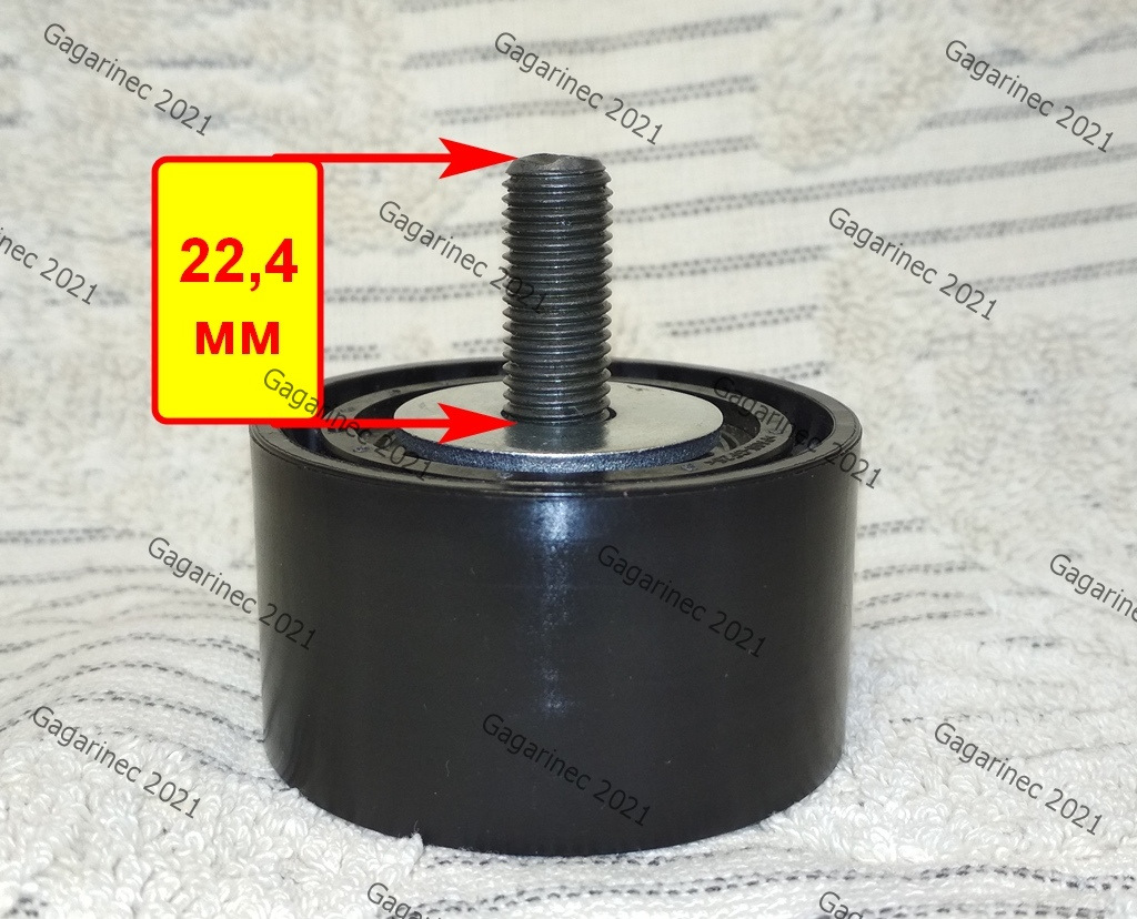 ШАРИКИ ЗА РОЛИКИ-5 ОПОРНЫЙ 2-Х РЯДНЫЙ РОЛИК ГРМ 55 мм. — Lada Vesta (1G ...