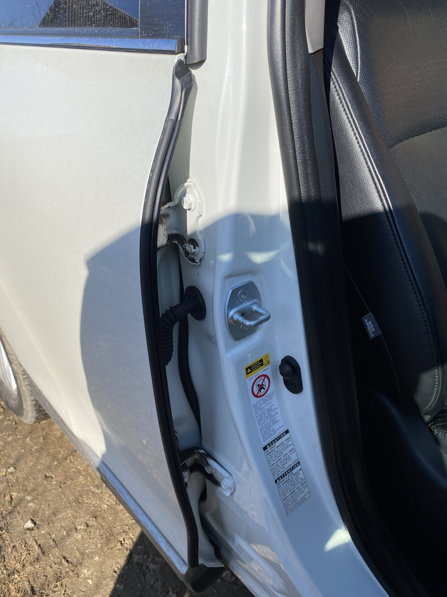 Дополнительные уплотнители дверей — Toyota Highlander (XU40), 3,5 л ...