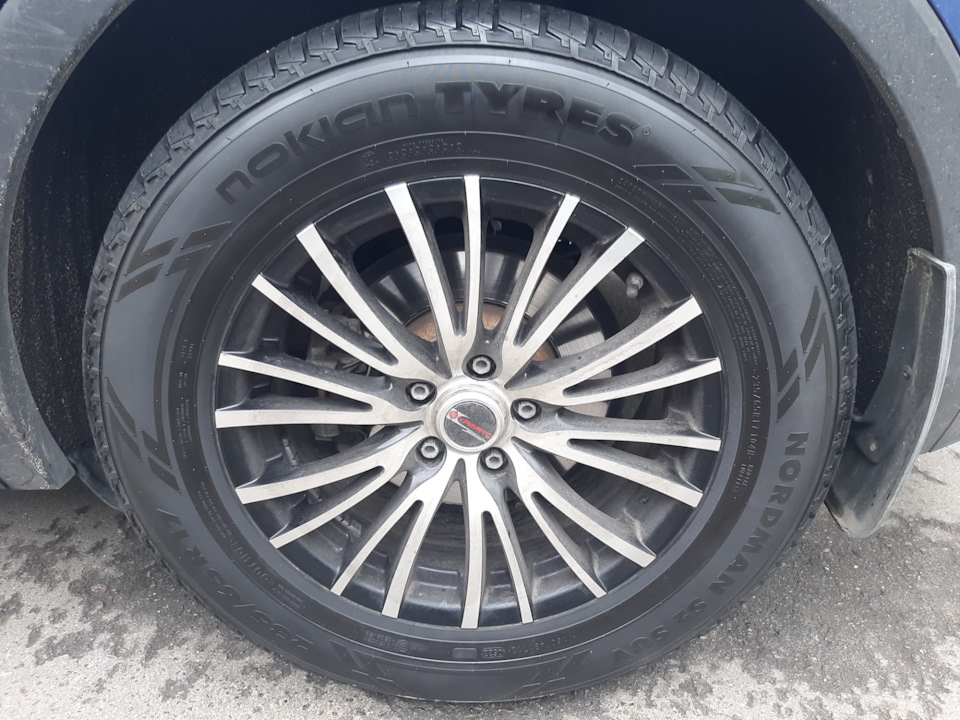 Т.О., шины и ощущения — Volkswagen Tiguan (2G), 2 л, 2018 года ...
