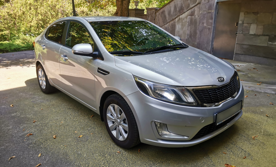 Установка BiLed своими (кривенькими) руками Рио 3 — KIA Rio (3G), 1,6 л ...