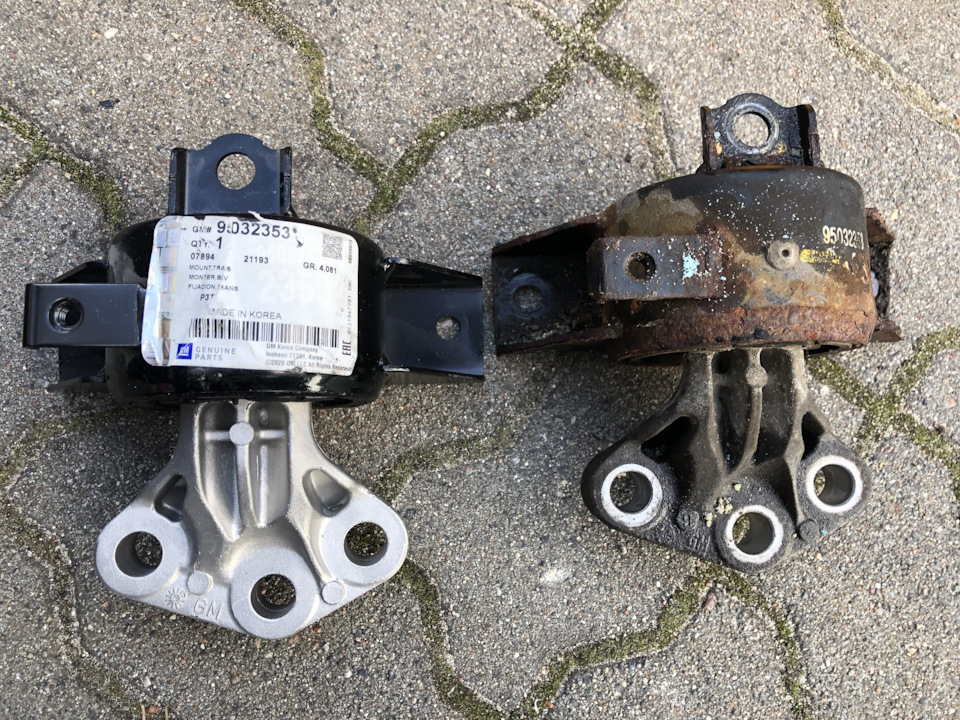 95032353 Опора двс левая GM | Запчасти на DRIVE2