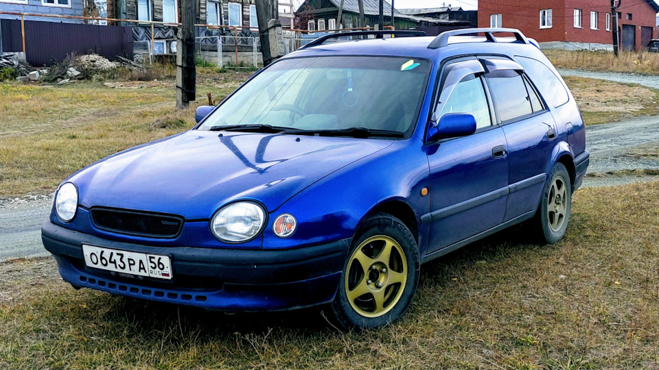 Toyota Sprinter Carib (AE110G) 1.6 бензиновый 1998 | Rosso на DRIVE2