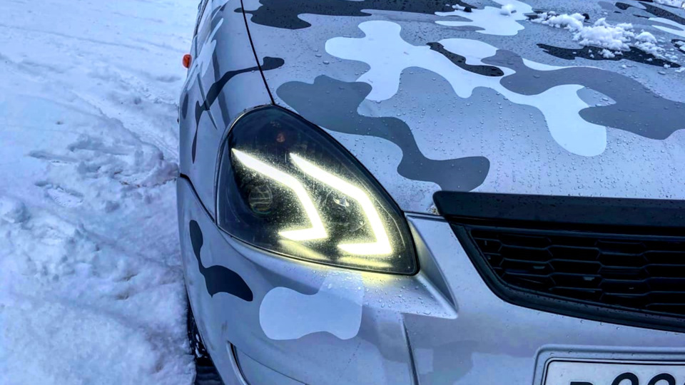 Led в приору — Lada Приора хэтчбек, 1,6 л, 2008 года | стайлинг | DRIVE2