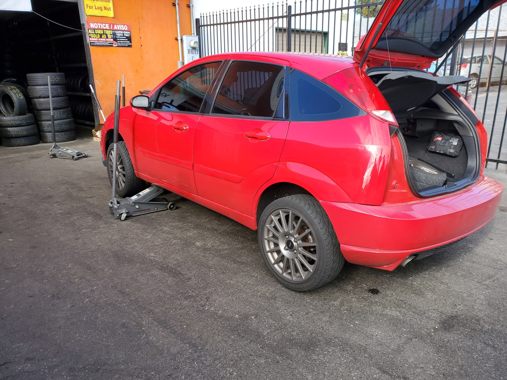 Post, февраля 26, 2020 — Ford Focus I ST170, 2 л, 2004 года | шины | DRIVE2